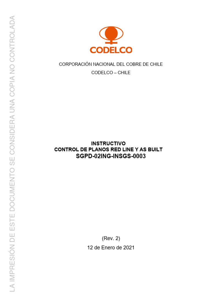 Control de Planos Red Line y As Built | PDF | Computación en la nube ...