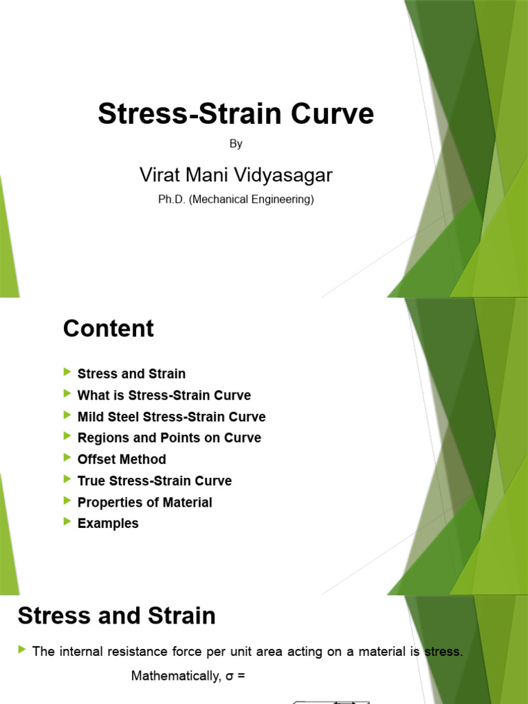 Stress-Strain Curve | PDF | Deformation (Engineering) | Yield (Engineering) Stress-Strain Curve | PDF | Deformation (Engineering) | Yield (Engineering)