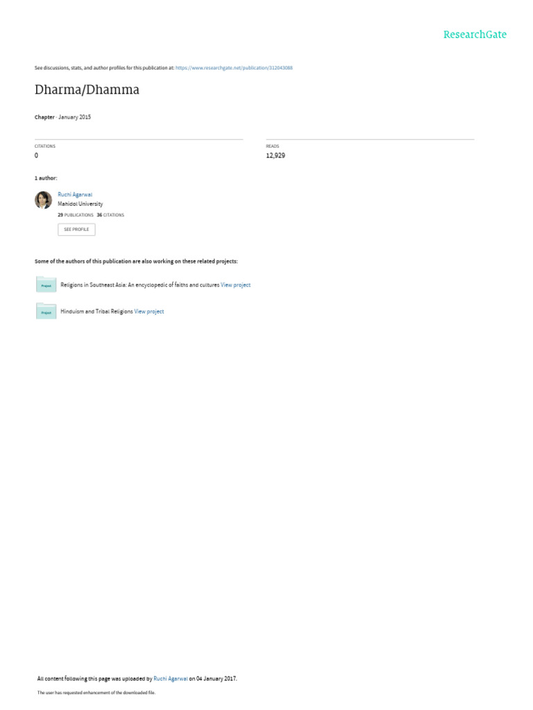 Dharma | PDF | Four Noble Truths | Kama