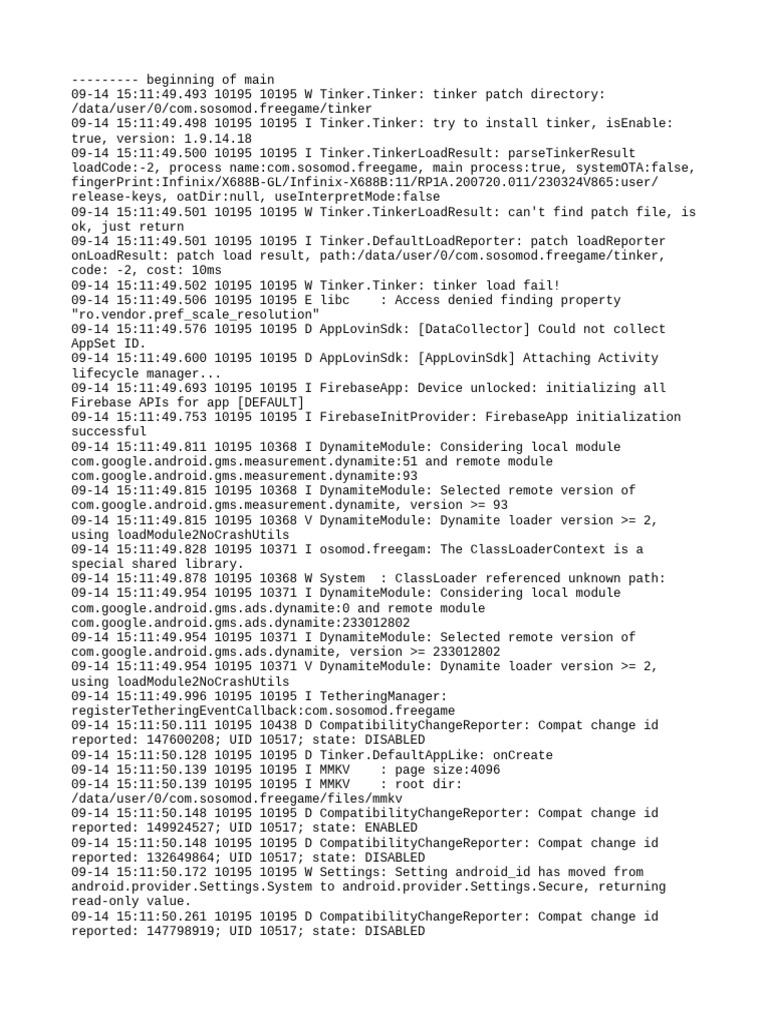 Eegame Logcat | PDF | Library (Computing) | Java (Programming Language)