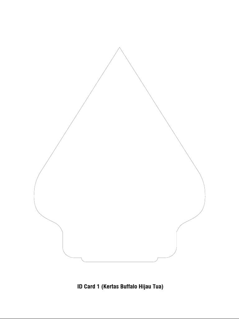 Template ID Card (A4) | PDF