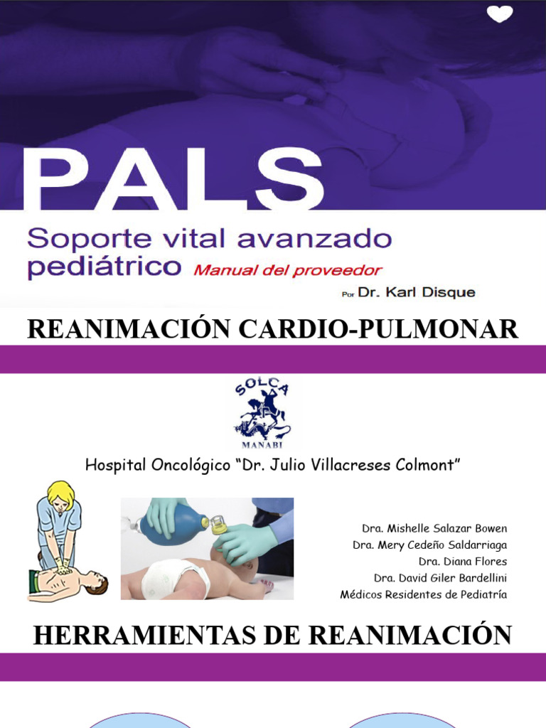 Pals | PDF | Reanimación cardiopulmonar | Especialidades Medicas