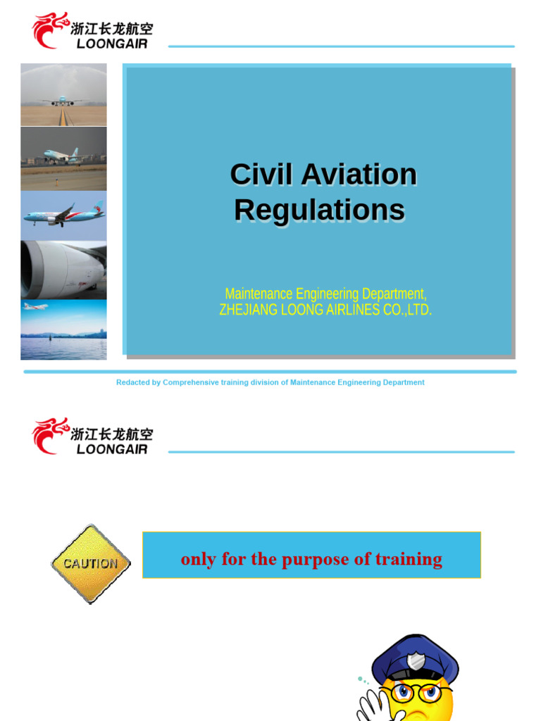 Civil Aviation Regulations | PDF | Aviation | Transport