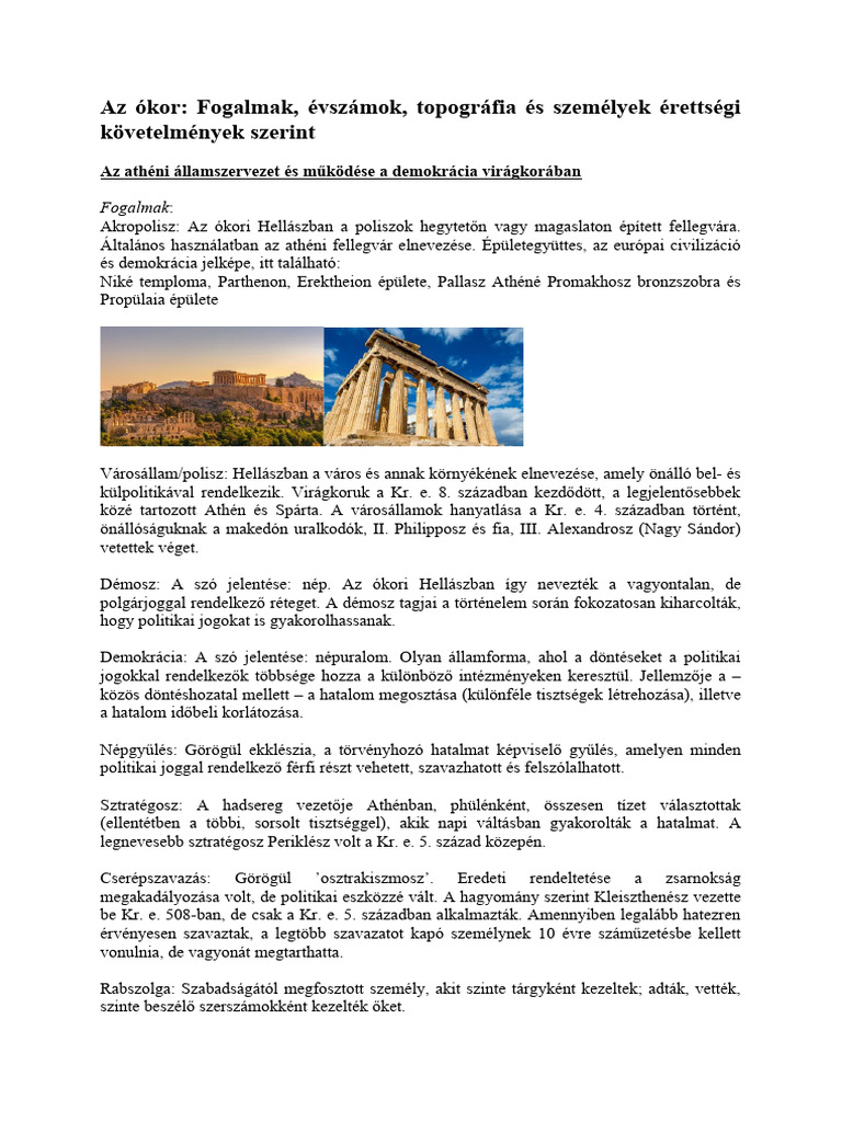 Ókor | PDF