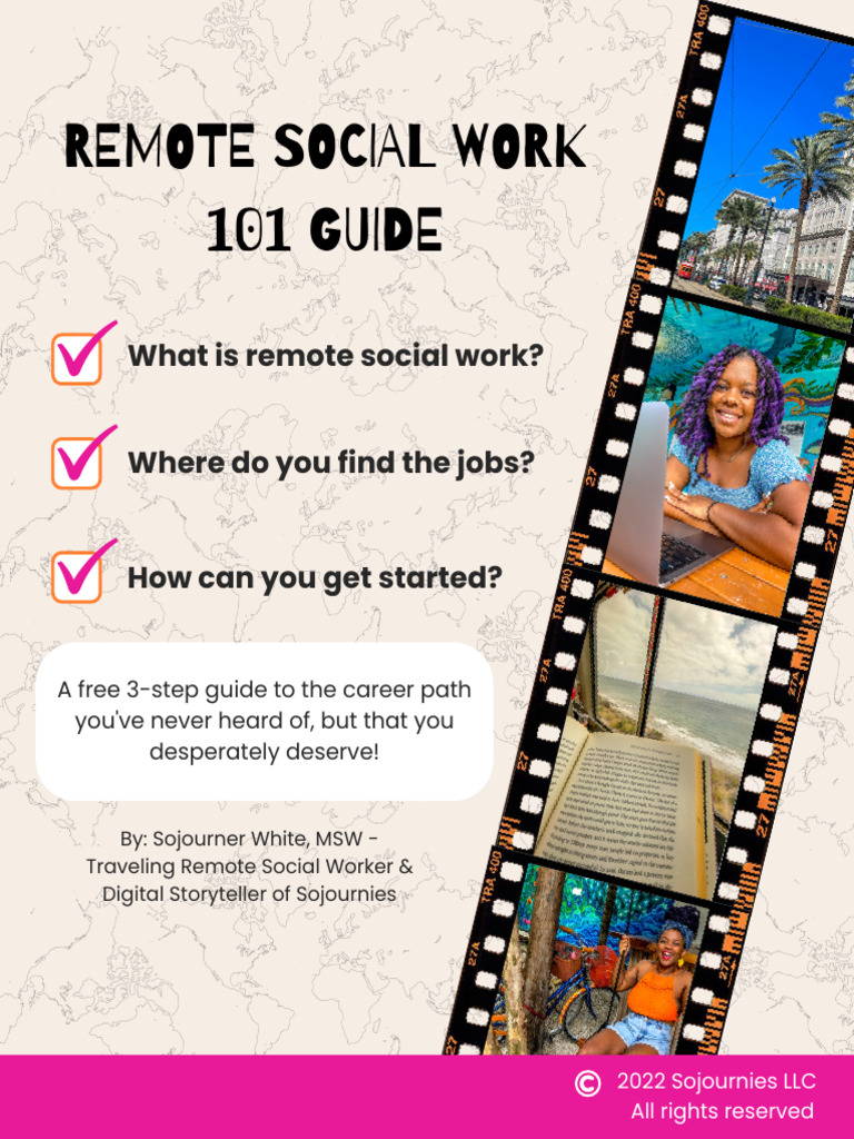 Remote Social Work 101 Guide | PDF | Social Work | Mental Health