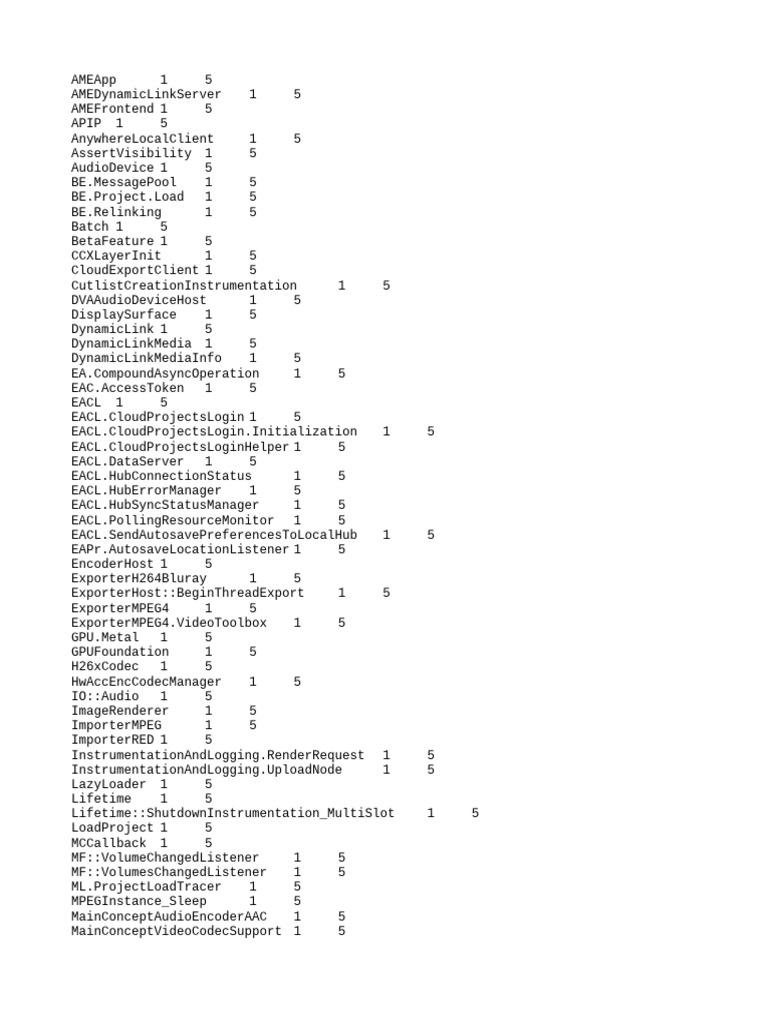 Trace Database | PDF | Computing | Software