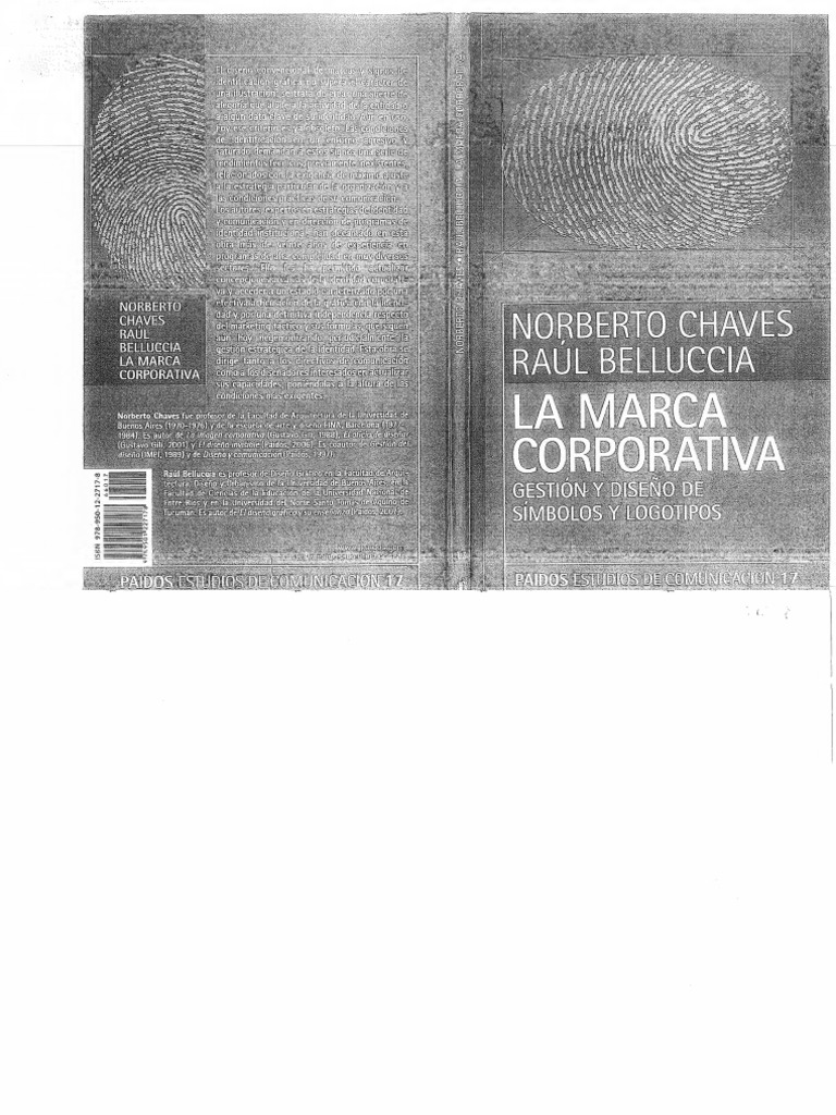 La Imagen Corporativa Chaves Norberto y Belluccia | PDF | Marca | Diseño