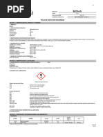 Hi Remove SP: Ficha de Seguridad | PDF | Agua | Toxicidad