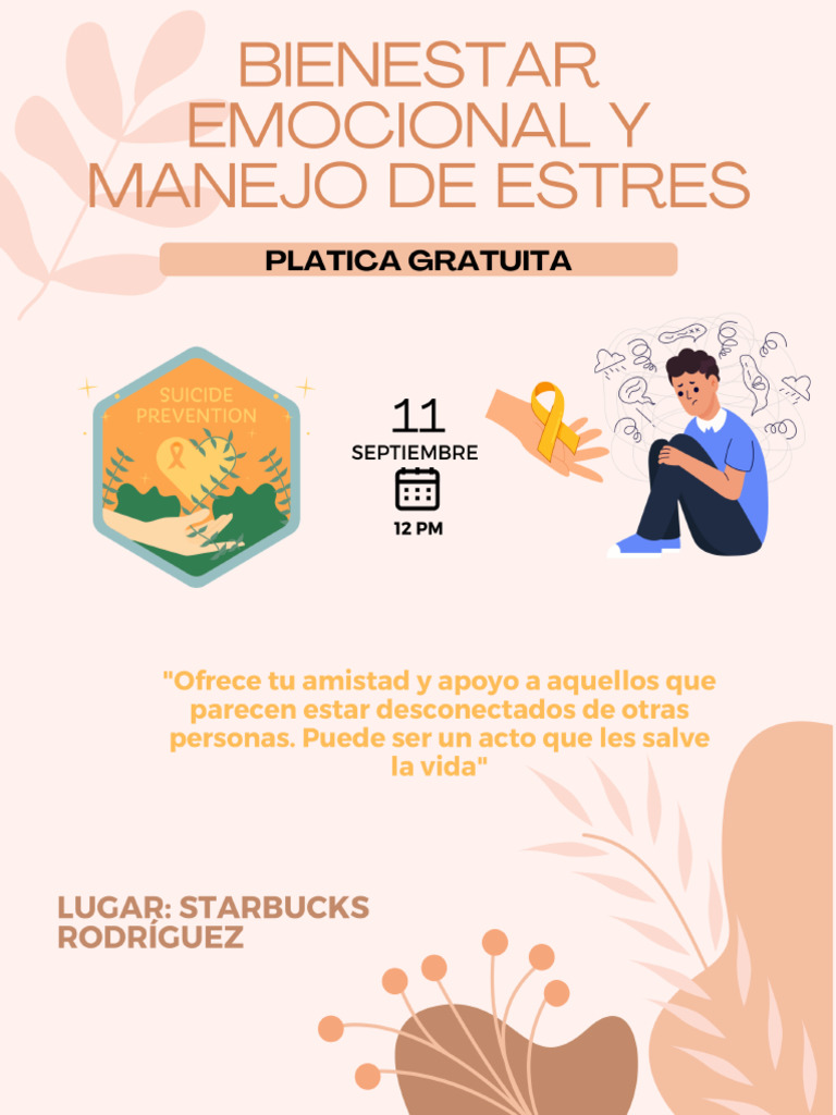 Manejo de estrés flyer | PDF