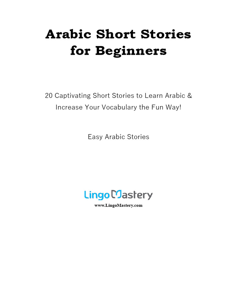 Arabic Short Stories For Beginners GIVEAWAY REVIEW | PDF | Arabic ...