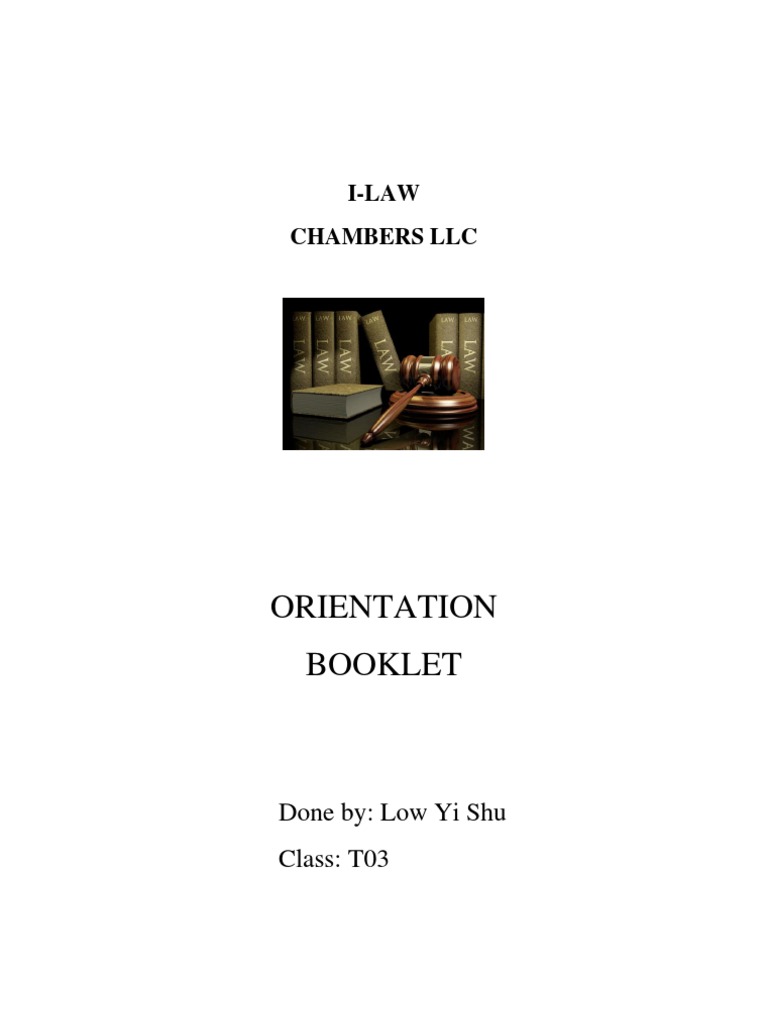 Orientation Booklet | PDF | Bankruptcy | Employment