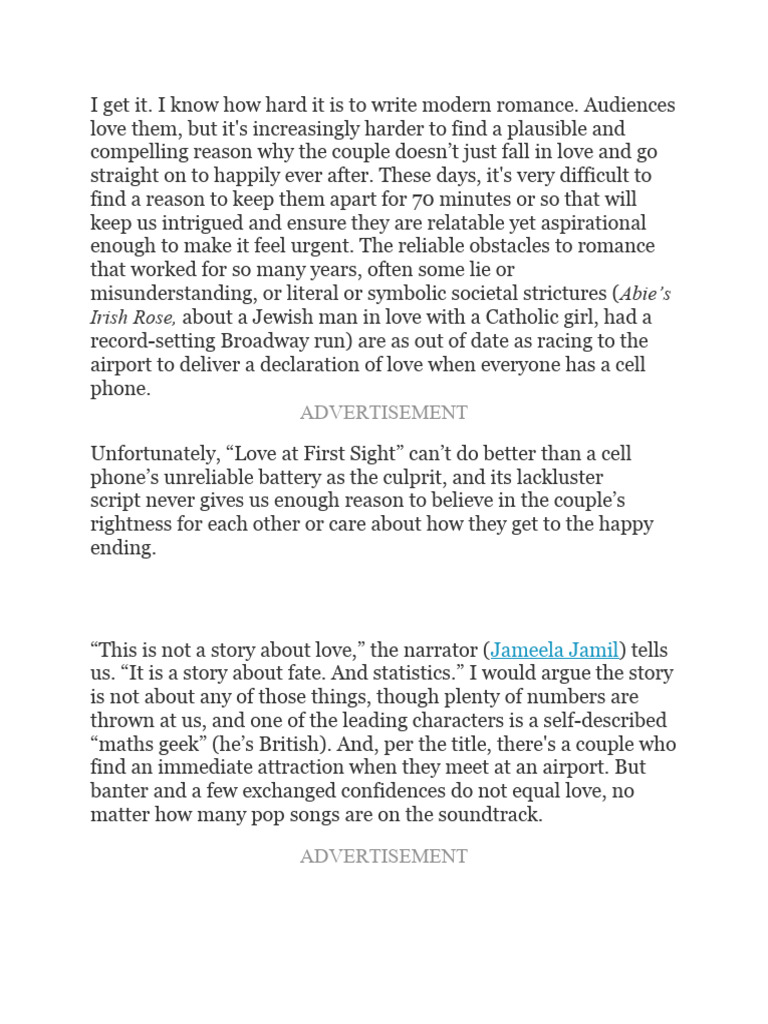 Love at First Sight | PDF