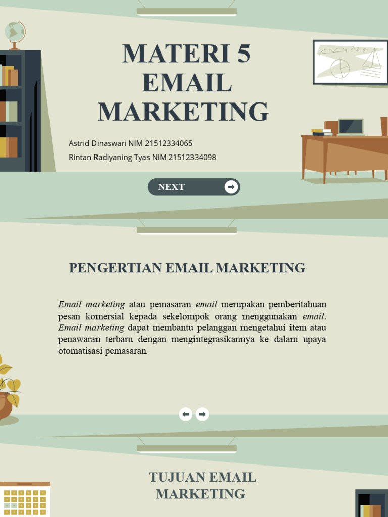 Materi 5 - Email Marketing | PDF | Karier & Perkembangan
