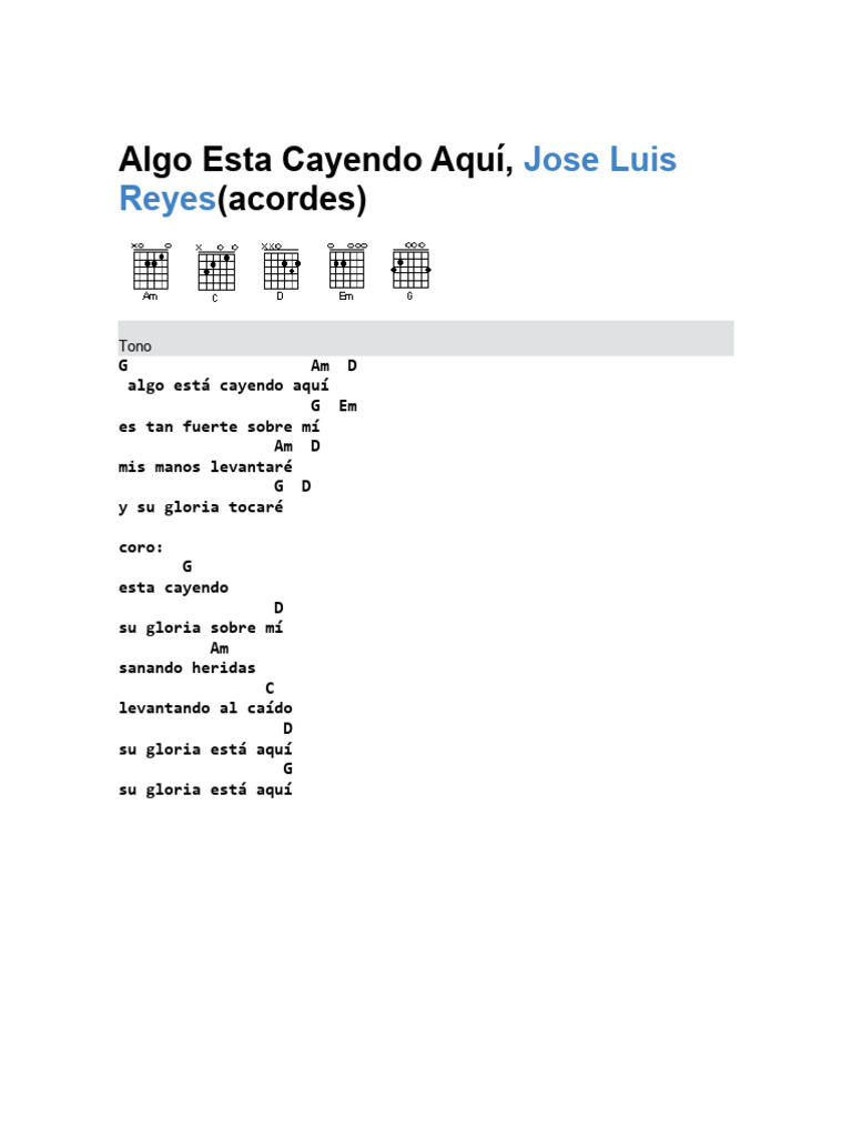 Algo Esta Cayendo Aqui | PDF