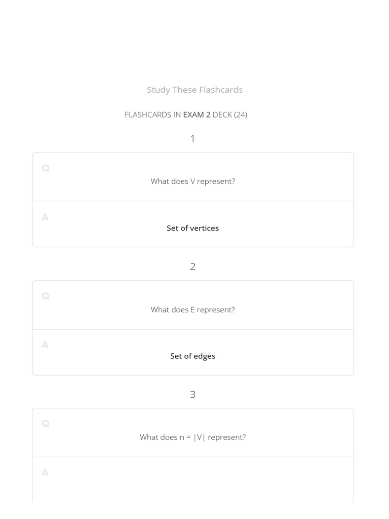 Graph Algorithms Study Guide | PDF | Discrete Mathematics | Mathematical Relations