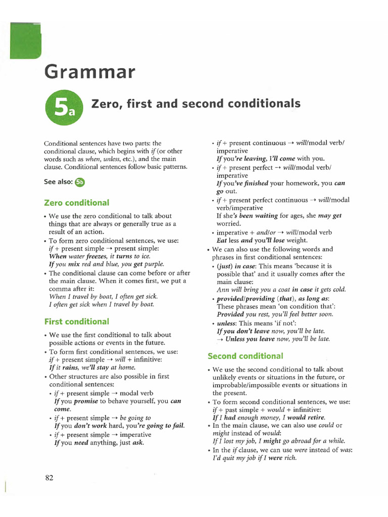 Type of Conditional Sentence | PDF