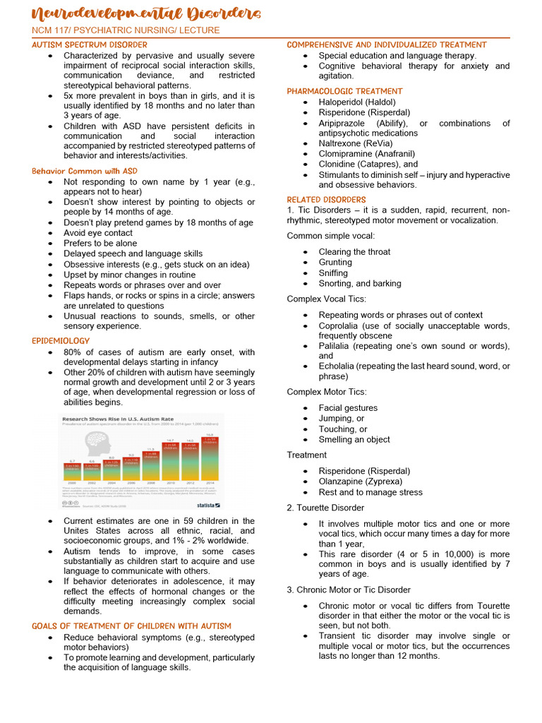Understanding Autism Spectrum Disorder | PDF | Attention Deficit ...