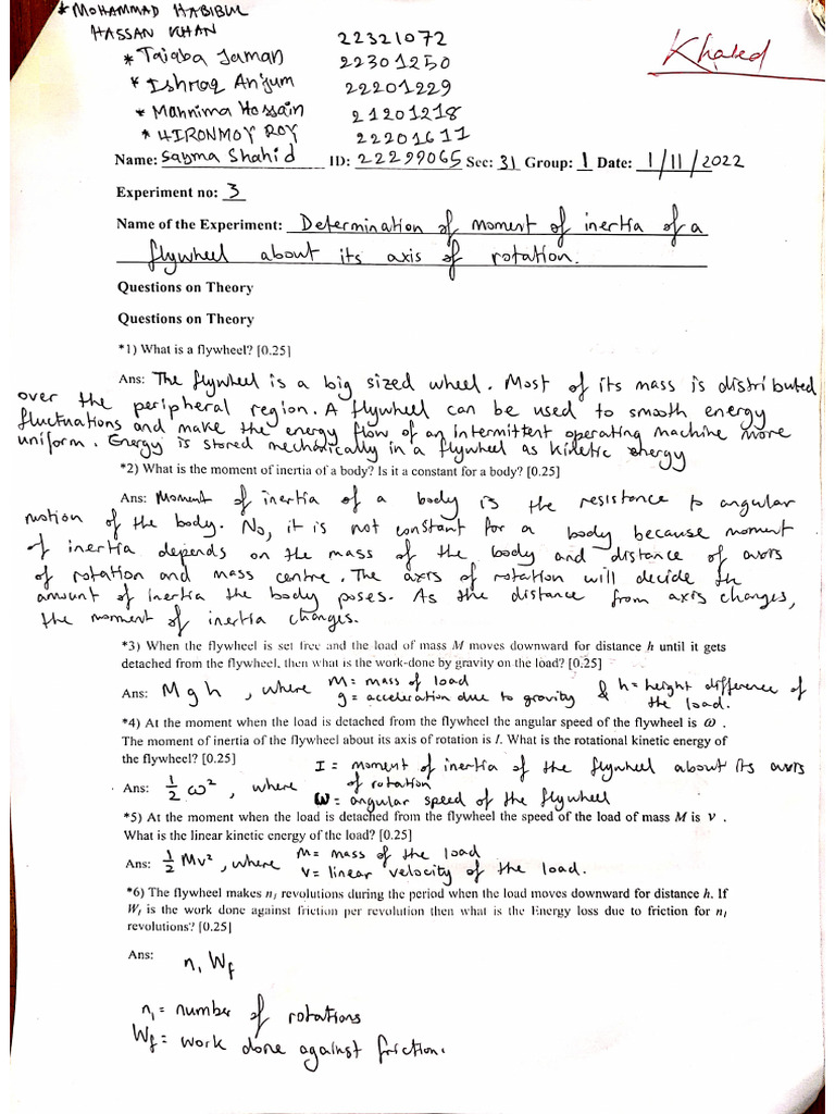 (SOLVED) Experiment 3 | PDF (SOLVED) Experiment 3 | PDF