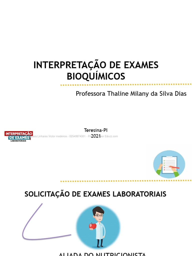 slides-interpretacao-de-exames-laboratoriais-1 (2) | PDF ...