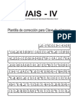 Test de Dígitos Wais Iv Version Corta | PDF | Escala de inteligencia ...