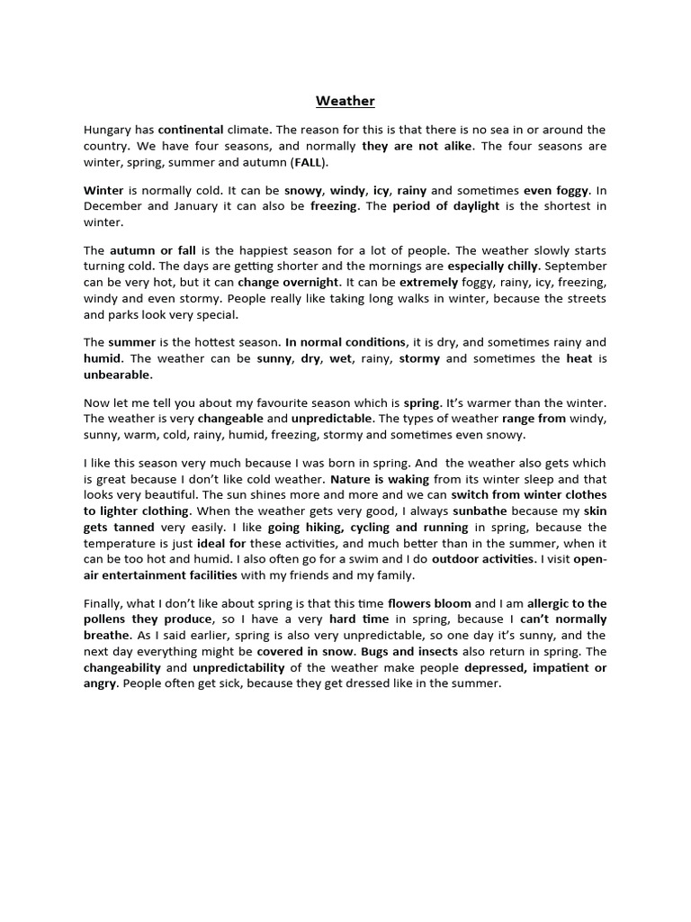 Weather Pdf Weather Nature