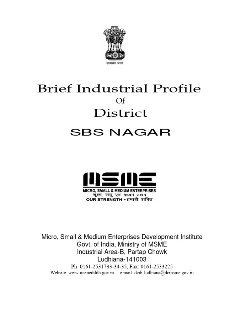 SBS Nagar | PDF | Livestock