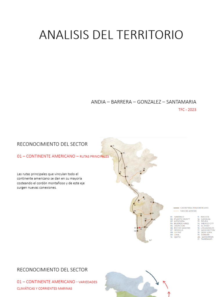 Analisis Del Teritorio | PDF