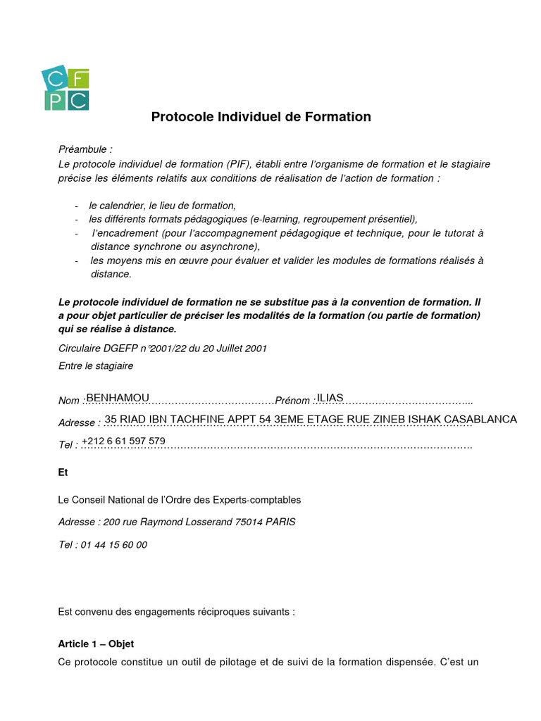 Modele Pif | PDF | Technologies de l'éducation | Propriété intellectuelle