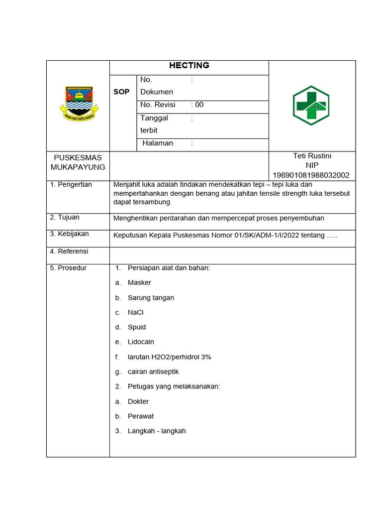 Obat Bius untuk Jahit Luka | PDF