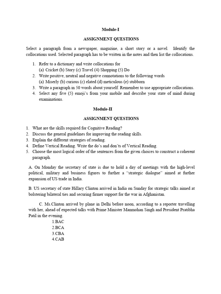 ECD Assignment Questions | PDF