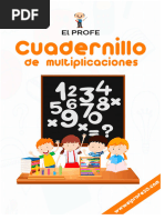 Tablas de Multiplicar 2 al 9 | PDF
