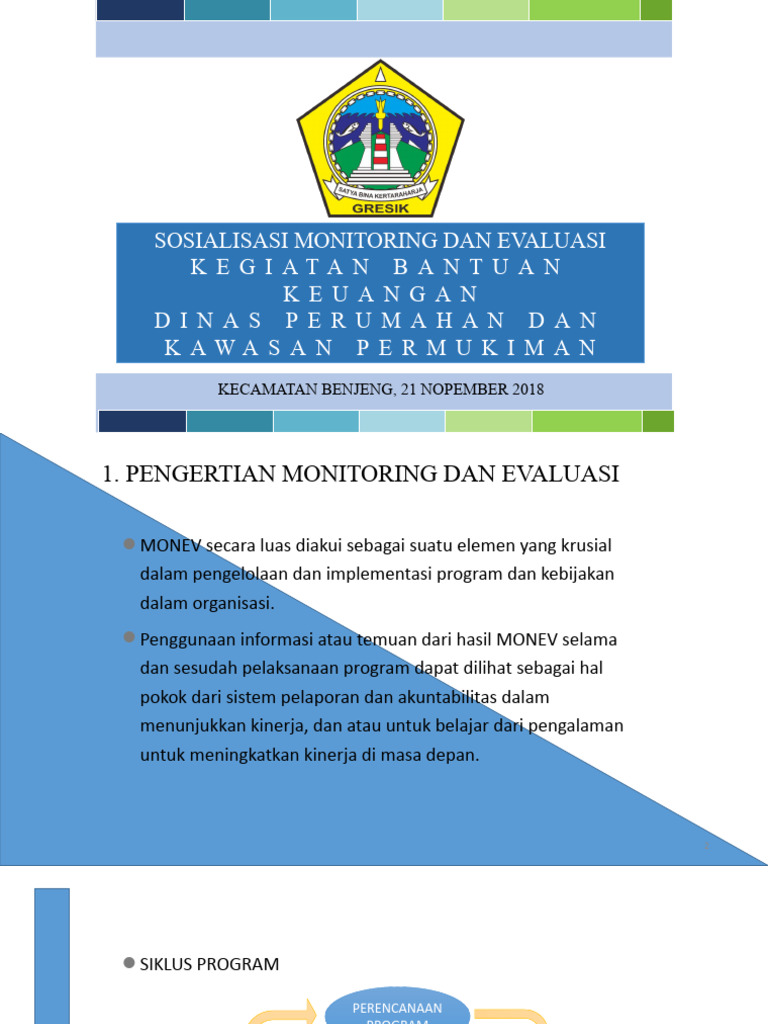 Fungsi Monitoring Dan Evaluasi | PDF