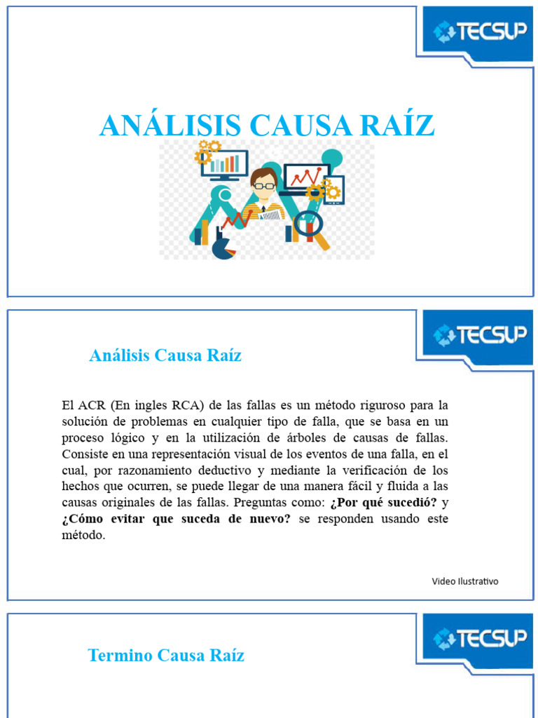 Analisis Causa Raiz - 6 | PDF | Causalidad