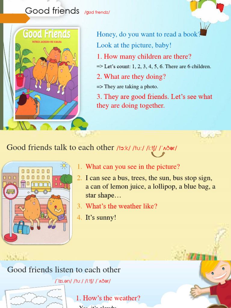 Good Friends PDF | PDF