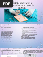 Suturas Ligaduras y Nudos | PDF | Sutura Quirúrgica | Cicatrización de la herida