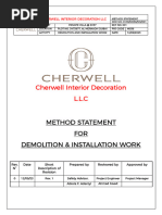 Method Statement For Installation of Suspended Ceilings | PDF | Drywall ...