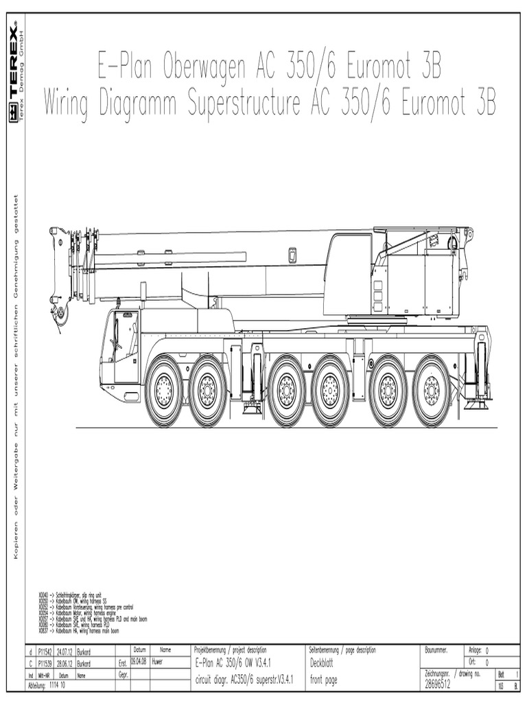 Plano E Superestructura AC350 | PDF