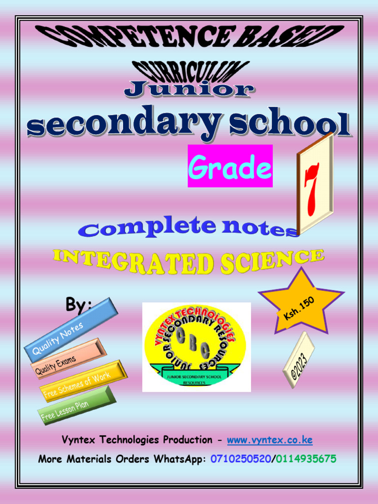 Grade 7 CBC Complete Integrated Science Notes. | PDF | Mixture ...
