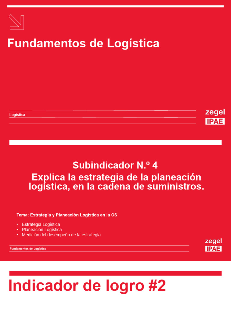 Il2 - Tema 4 | PDF | Logística | Planificación