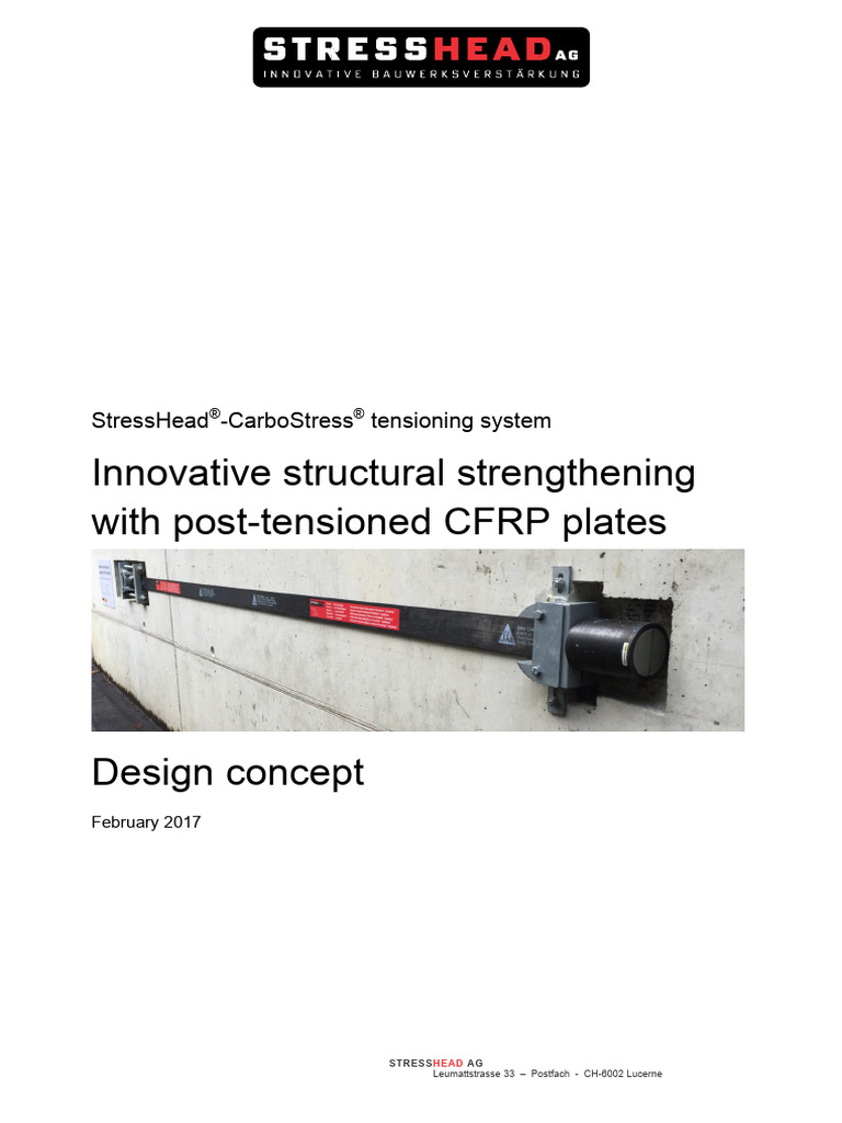 StressHead - Design Concept - 170223 | PDF | Prestressed Concrete ...