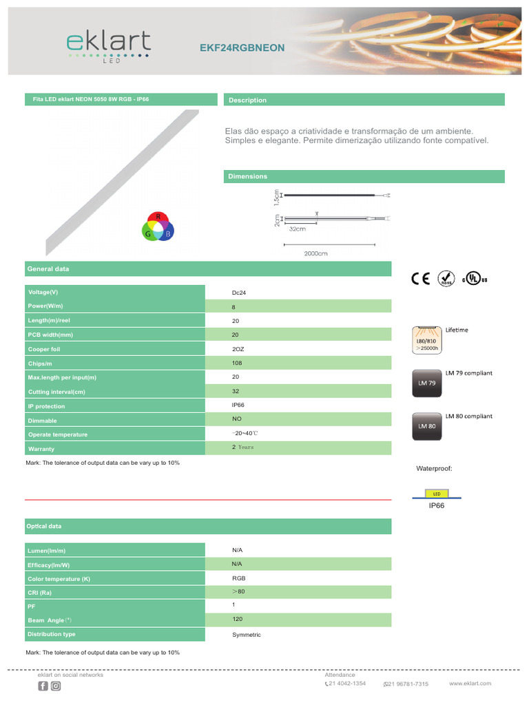 EKF24RGBNEON Datasheet | PDF | Computer Engineering | Electronic Engineering