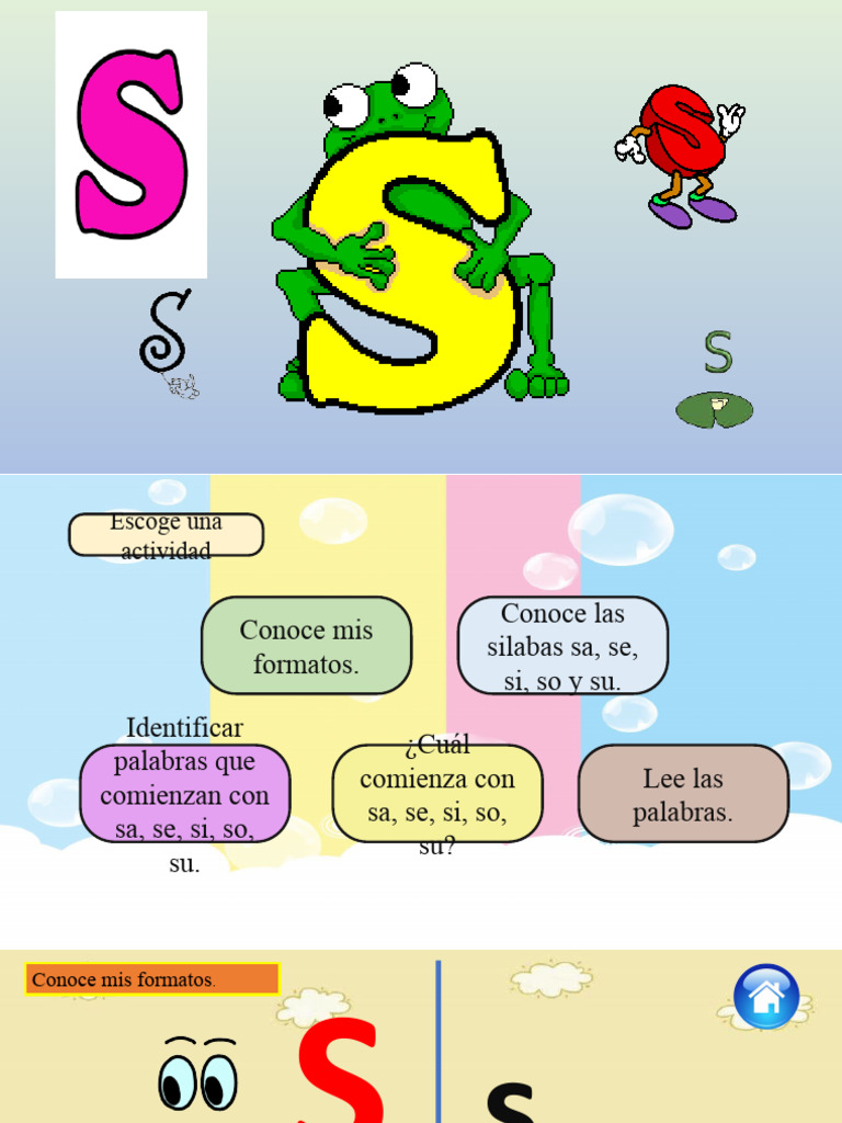 Letra S | PDF | Fonología | Lingüística