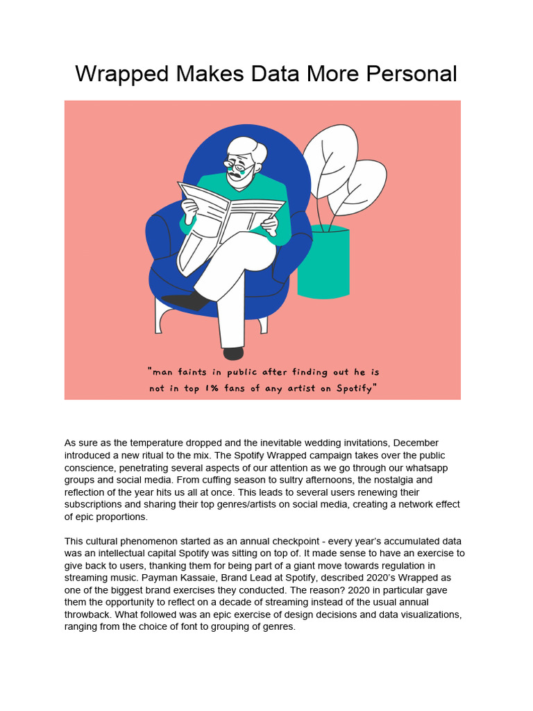 Case Study 1 | PDF | Spotify | Computing