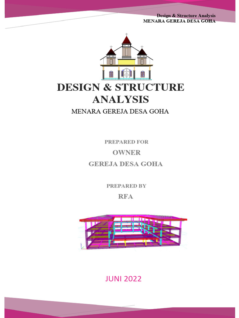 Laporan Struktur | PDF | Teknologi & Rekayasa