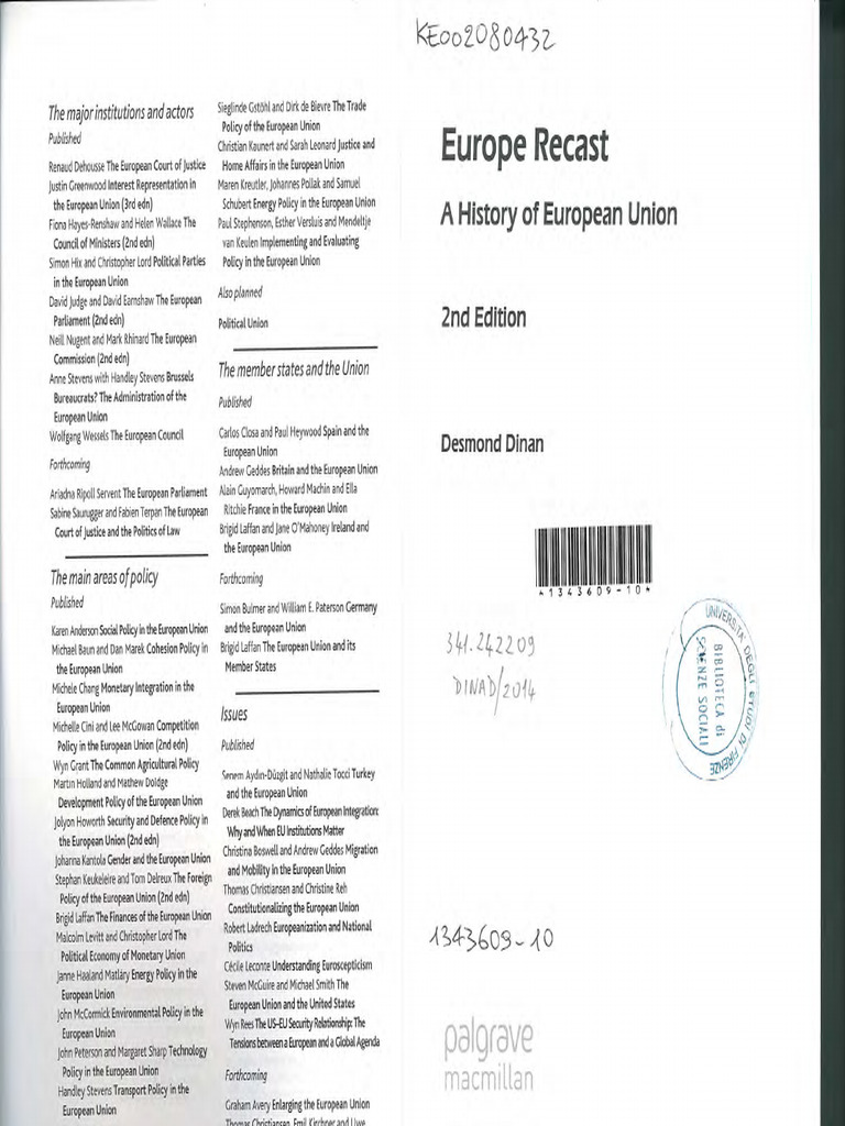 Dinan Europe Post-45 | PDF