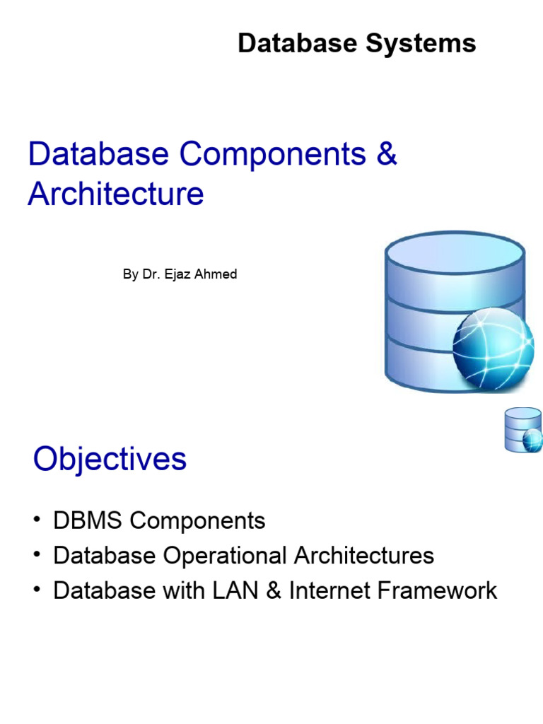 Lec 3 DB Architecture | PDF | Databases | Client–Server Model