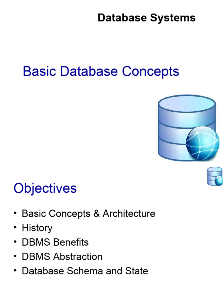 Lec 2 Db Concepts Pdf Databases Conceptual Model
