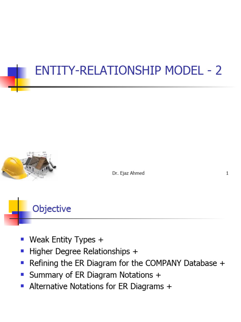 Lec 8 ER | PDF | Computing | Data Management