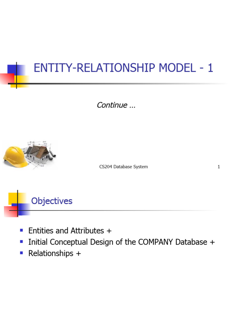 Lec 7 ER | PDF | Software Engineering | Computing Lec 7 ER | PDF | Software Engineering | Computing