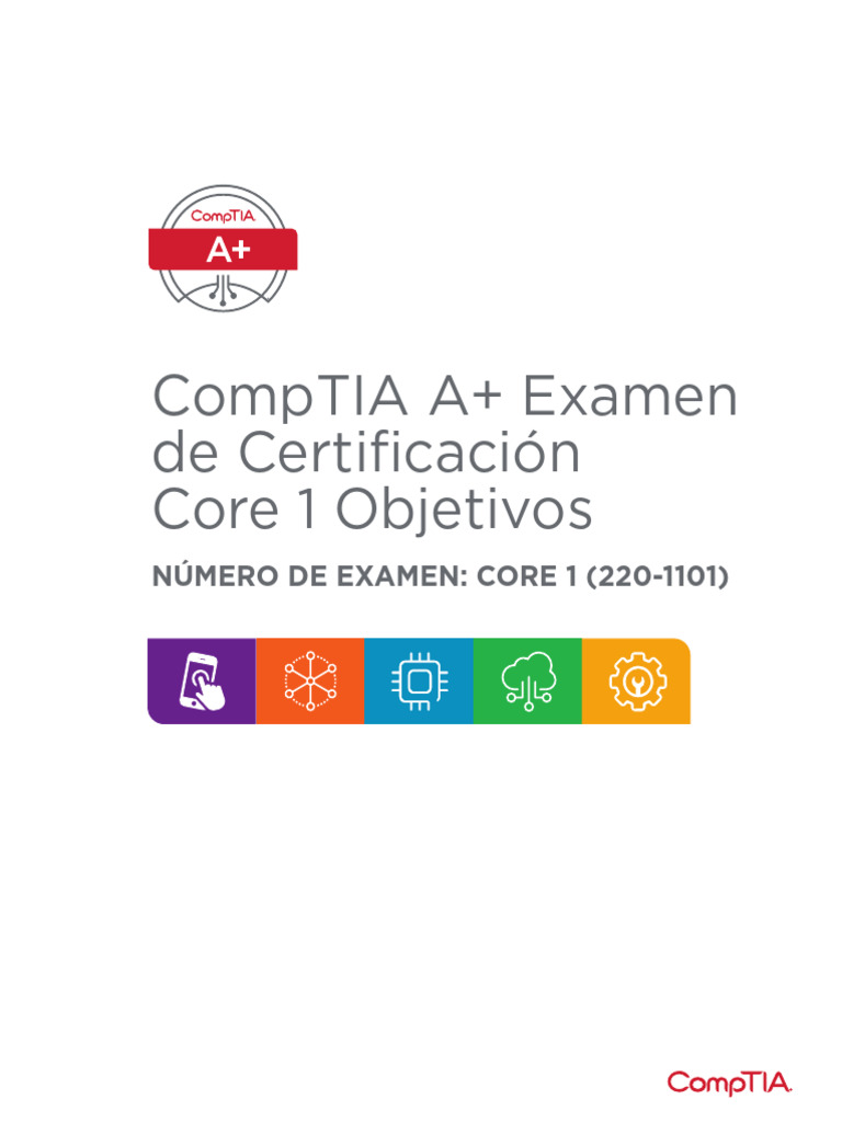 Comptia A 220 1101 Exam Objectives Esn | PDF